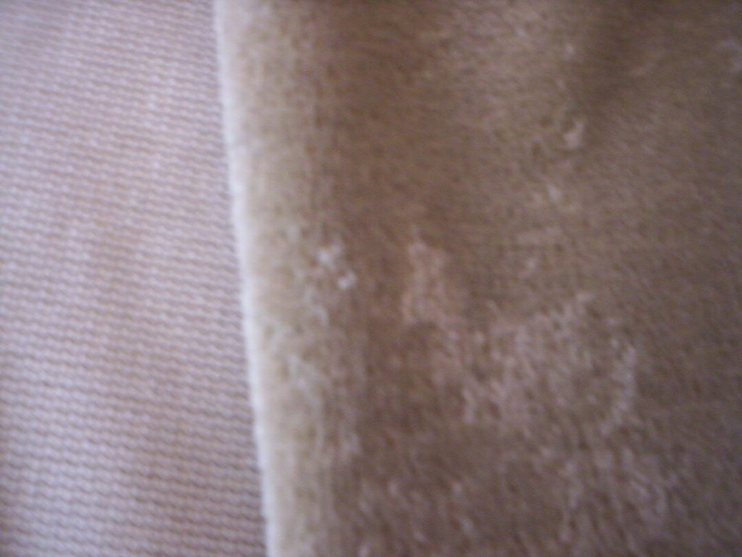 Velvet Like Fabric/upholstery Fabric/lite Olive Suede Like Fabric/bag ...