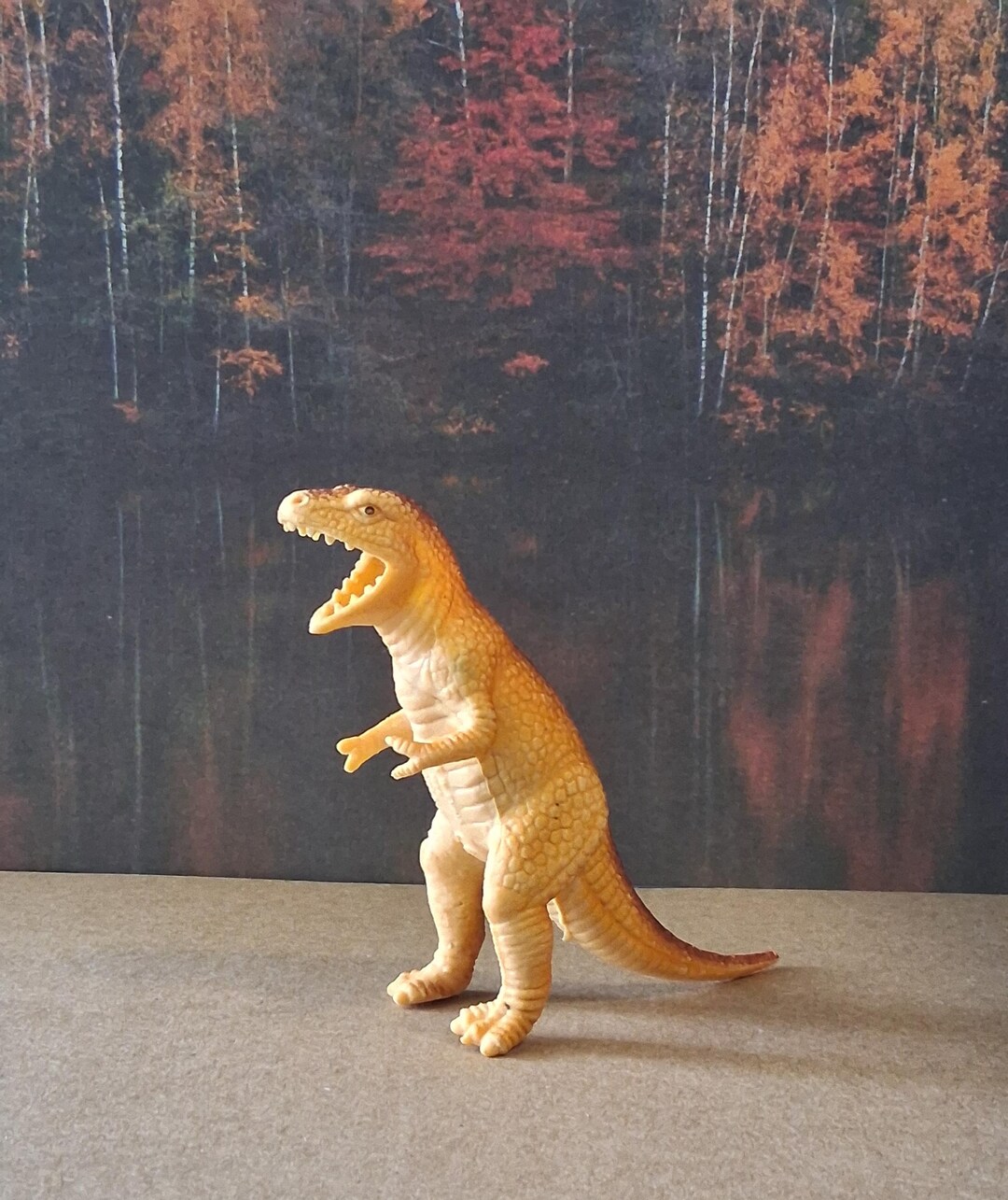 Retro 1985 T-rex Toy – Classic Plastic Dinosaur Collectible - Etsy