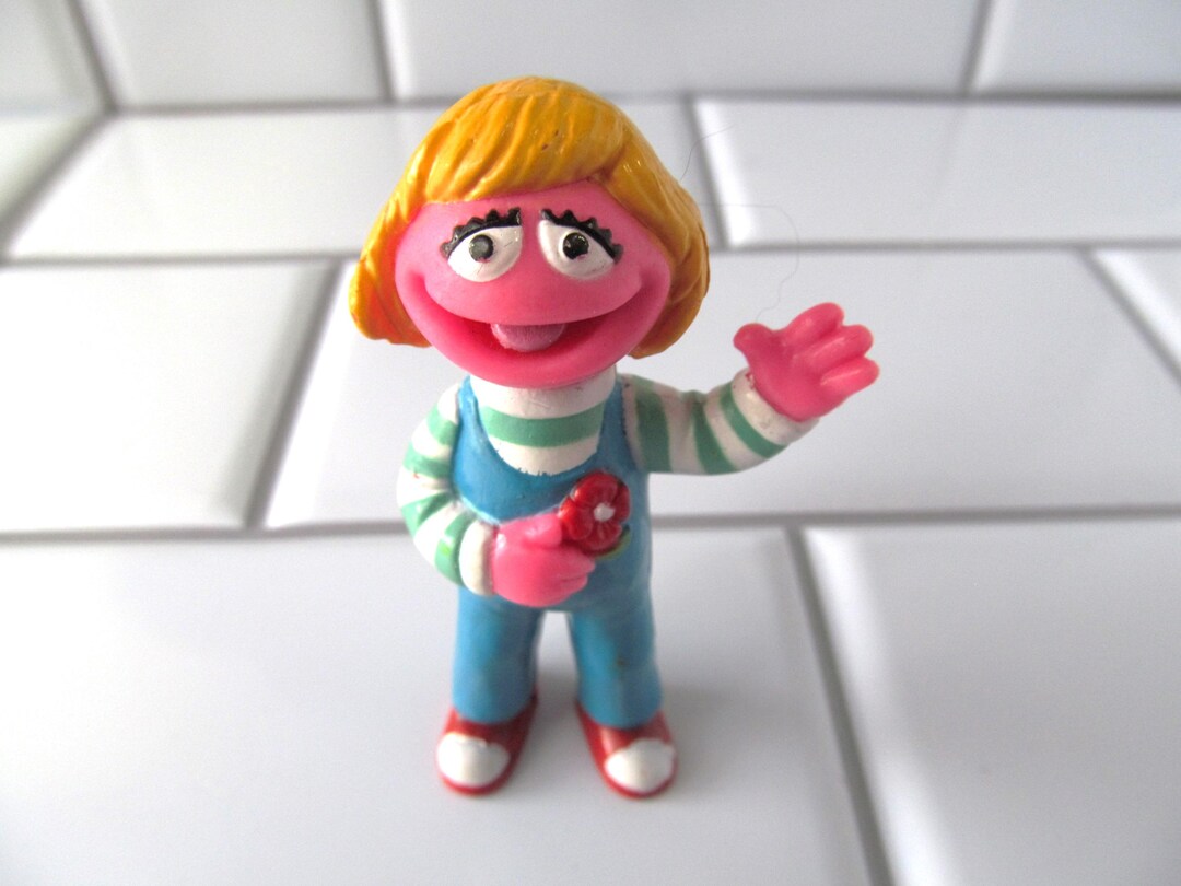 1994 Sesame Street Prairie Dawn PVC Figure - Camper Van Playset - Tyco ...