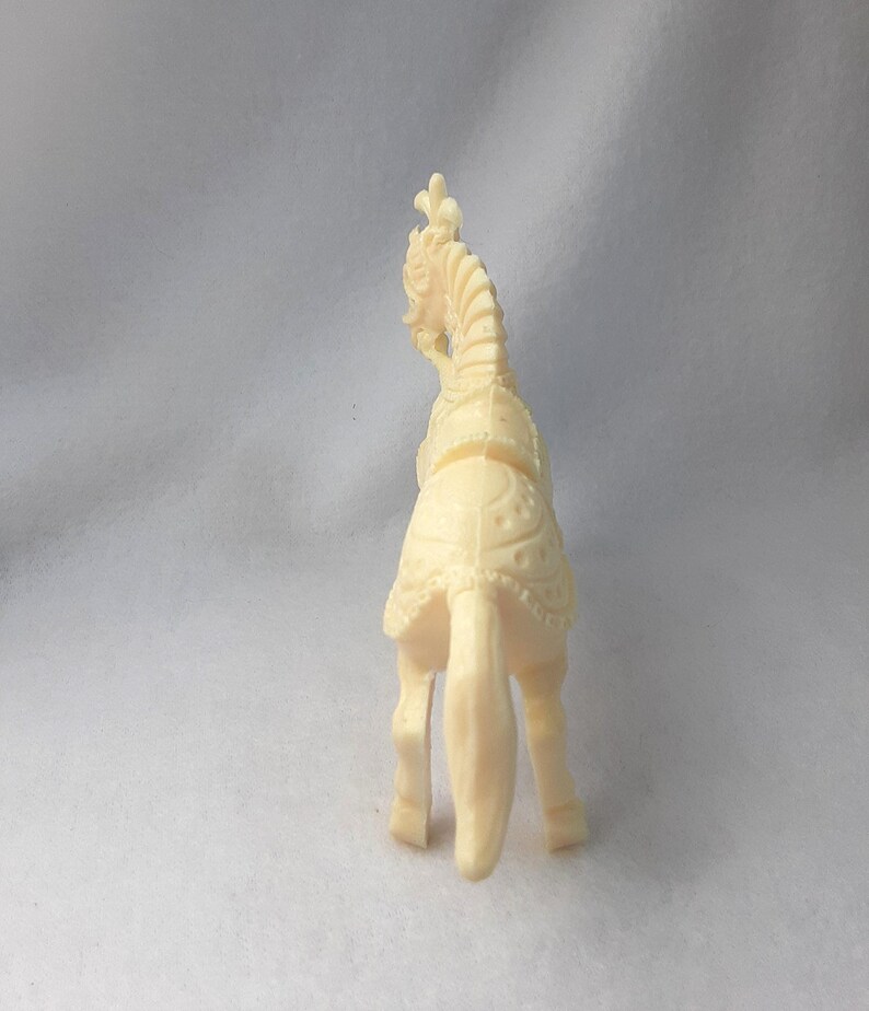 1960s Tim-mee Armored Horse Collectible White Steed - Etsy
