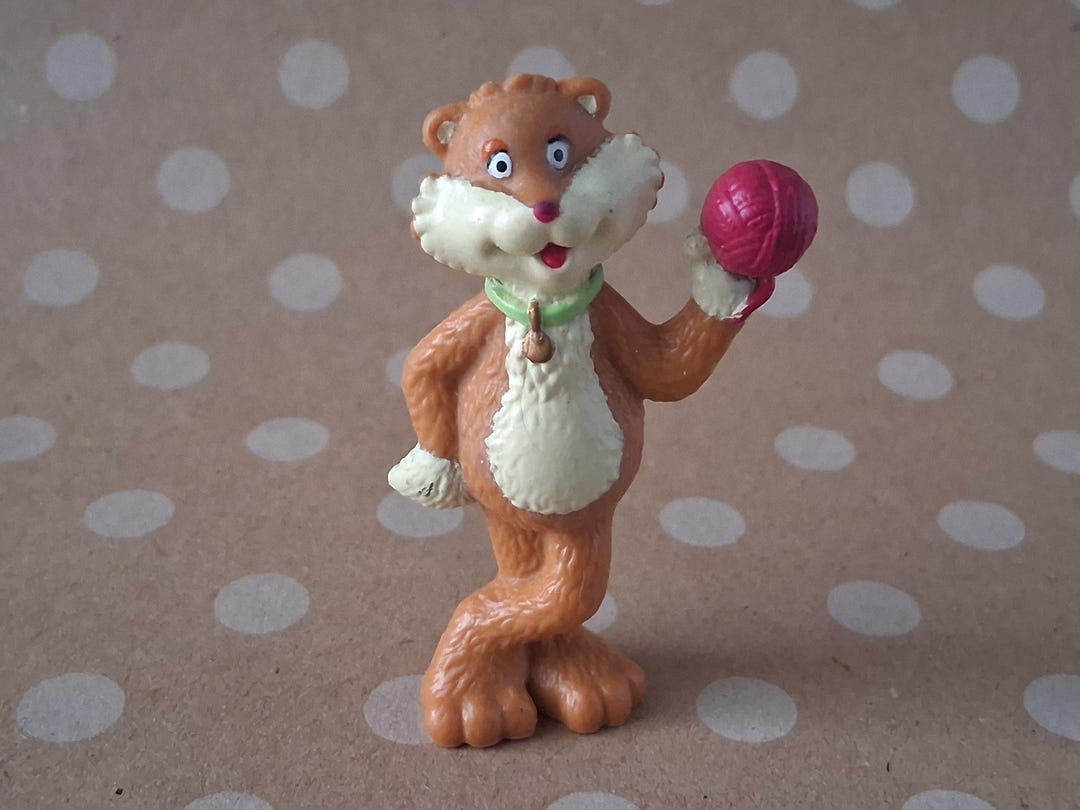 1994 the Puzzle Place Sizzle Cat Figure - PBS Children's Television ...