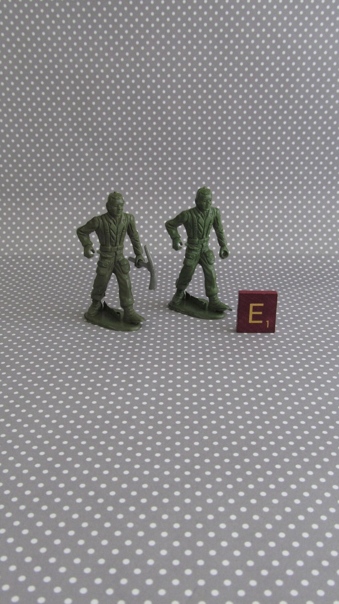 Vintage MPC Ring Hand Plastic Figures Army Men 1970s Set of 2 - Etsy