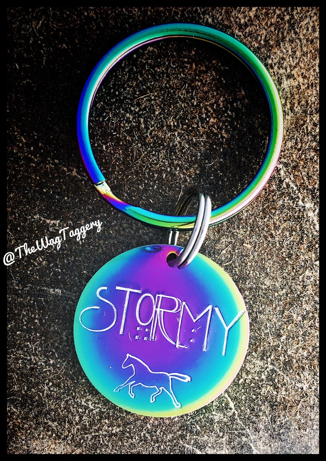 Horse Name Tag Horse ID Tag Bridle Tag Saddle Halter - Etsy