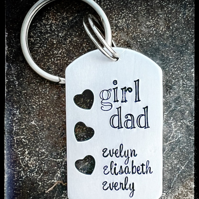 Dad Keychain - Etsy