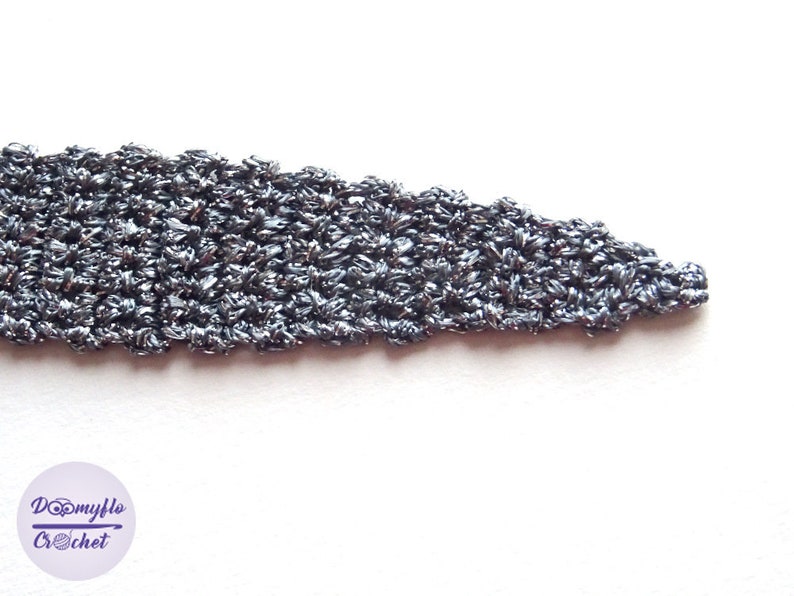 Sword Bookmark in Gold Cotton and Silver Crochet for Fans of | Etsy