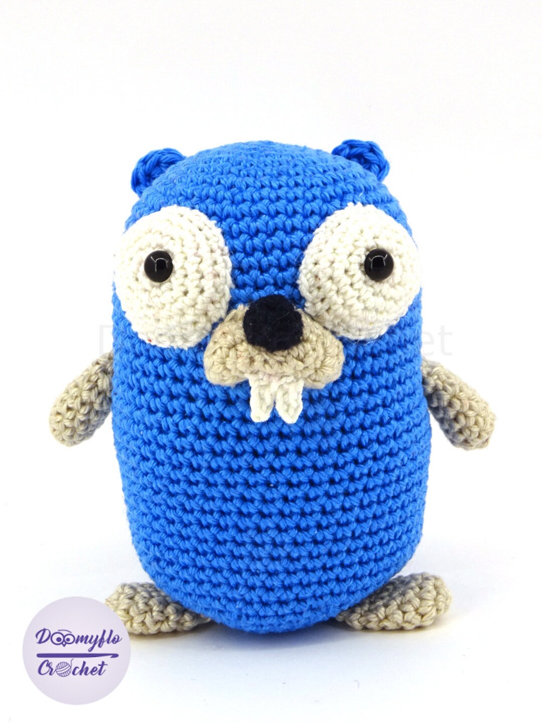 Soft Toy Gopher Dog Blue Language Go - Etsy