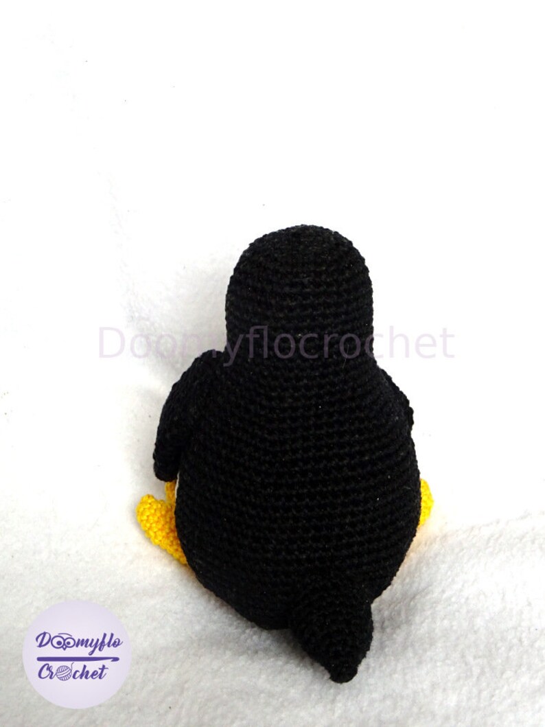 TUX LINUX Penguin Toy Amigurumi Figurine in Crocheted Cotton | Etsy UK