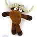 Gnu/linux Mascot Wildebeest Amigurumi - Etsy