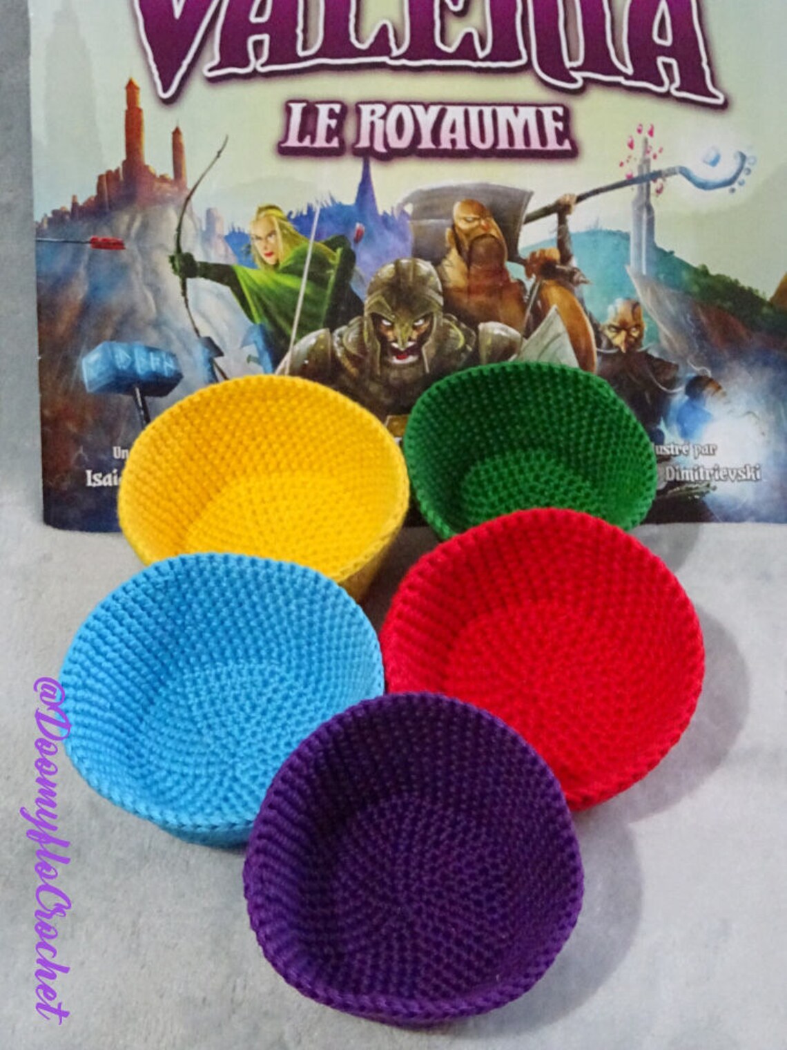 Valeria Card Kingdoms Pimp Board Game Handmade Crocheted - Etsy