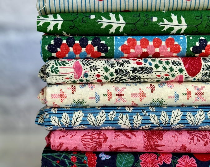 Autumn Walk Fabric Bundle by Emily Taylor for Cloud 9 Fabrics Organic ...