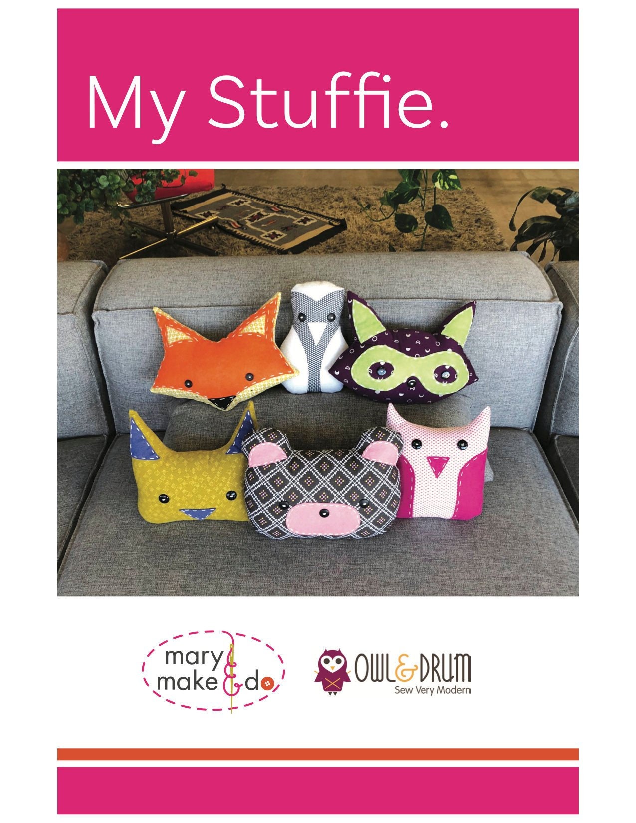 My Animal Stuffies Pattern Printed Pattern by Mary Make and Do | Etsy