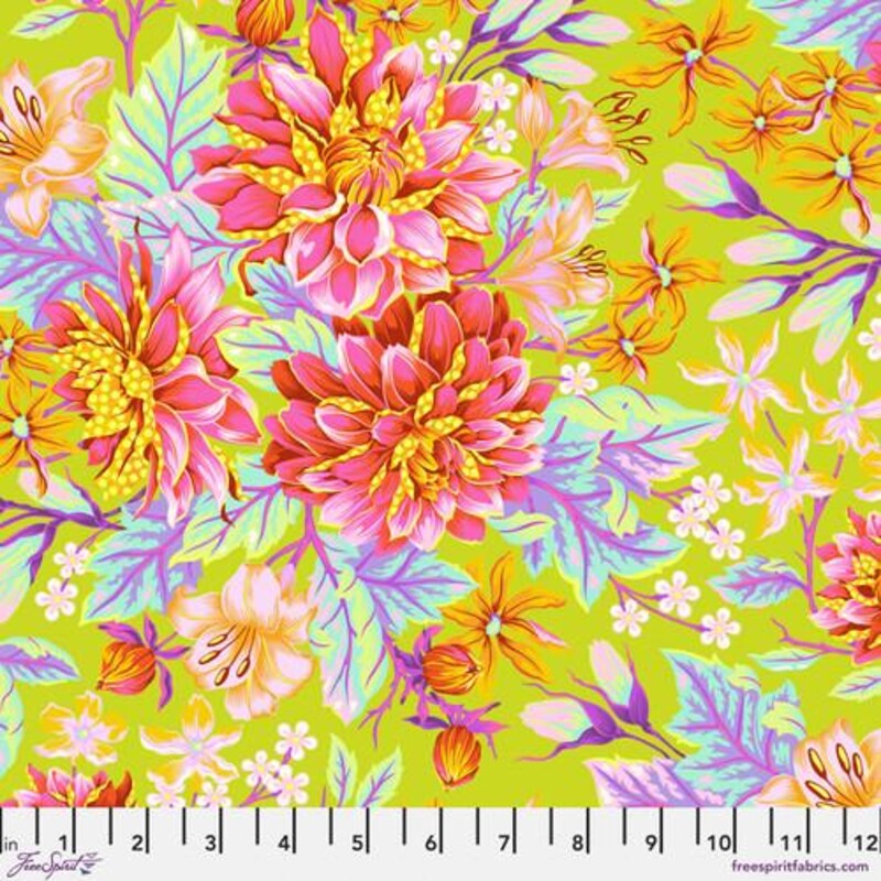 Neon Floral Fabric - Etsy