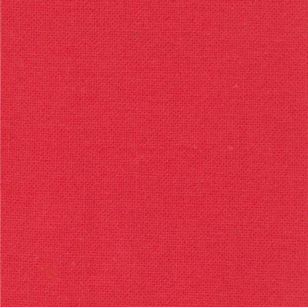 Betty's Red Solid Fabric From Bella Solids Moda Fabric Solid Bright Red ...