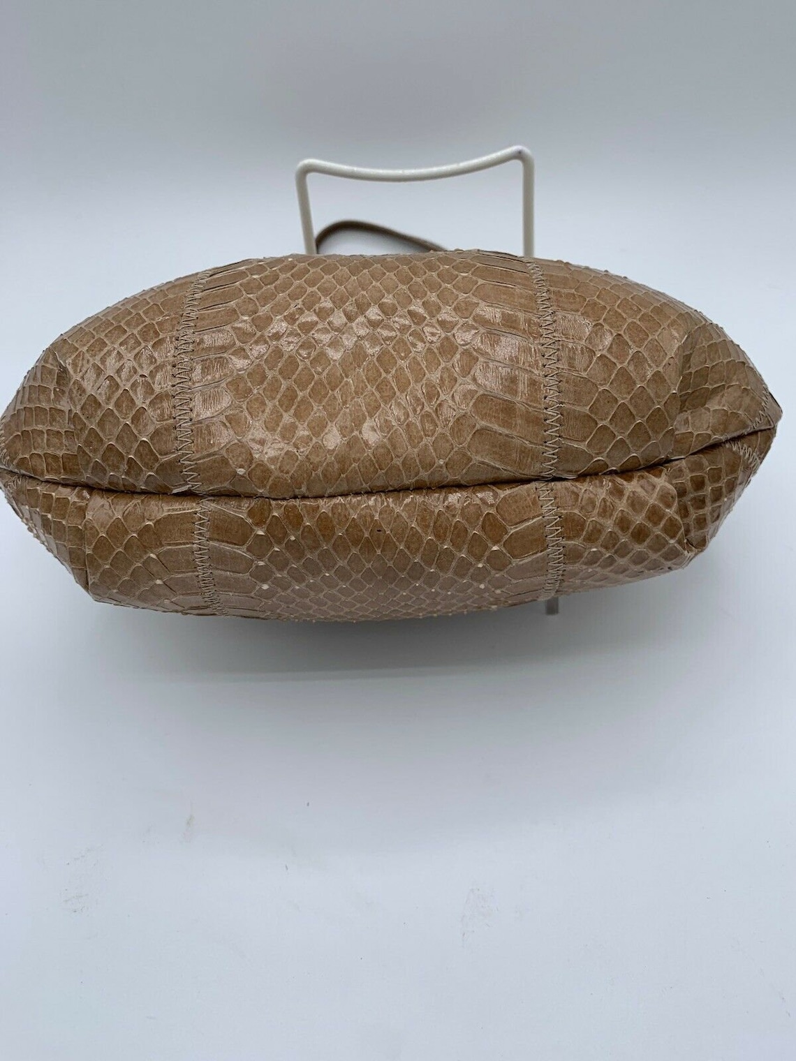 Vintage Reptile Purse Snake Skin Brown Ande Handbag Retro Vintage ...