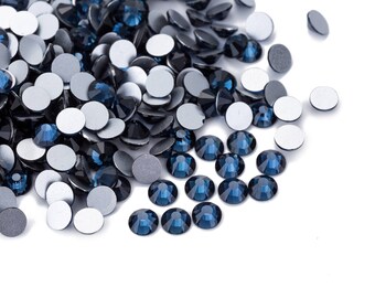 Navy blue rhinestone | Etsy