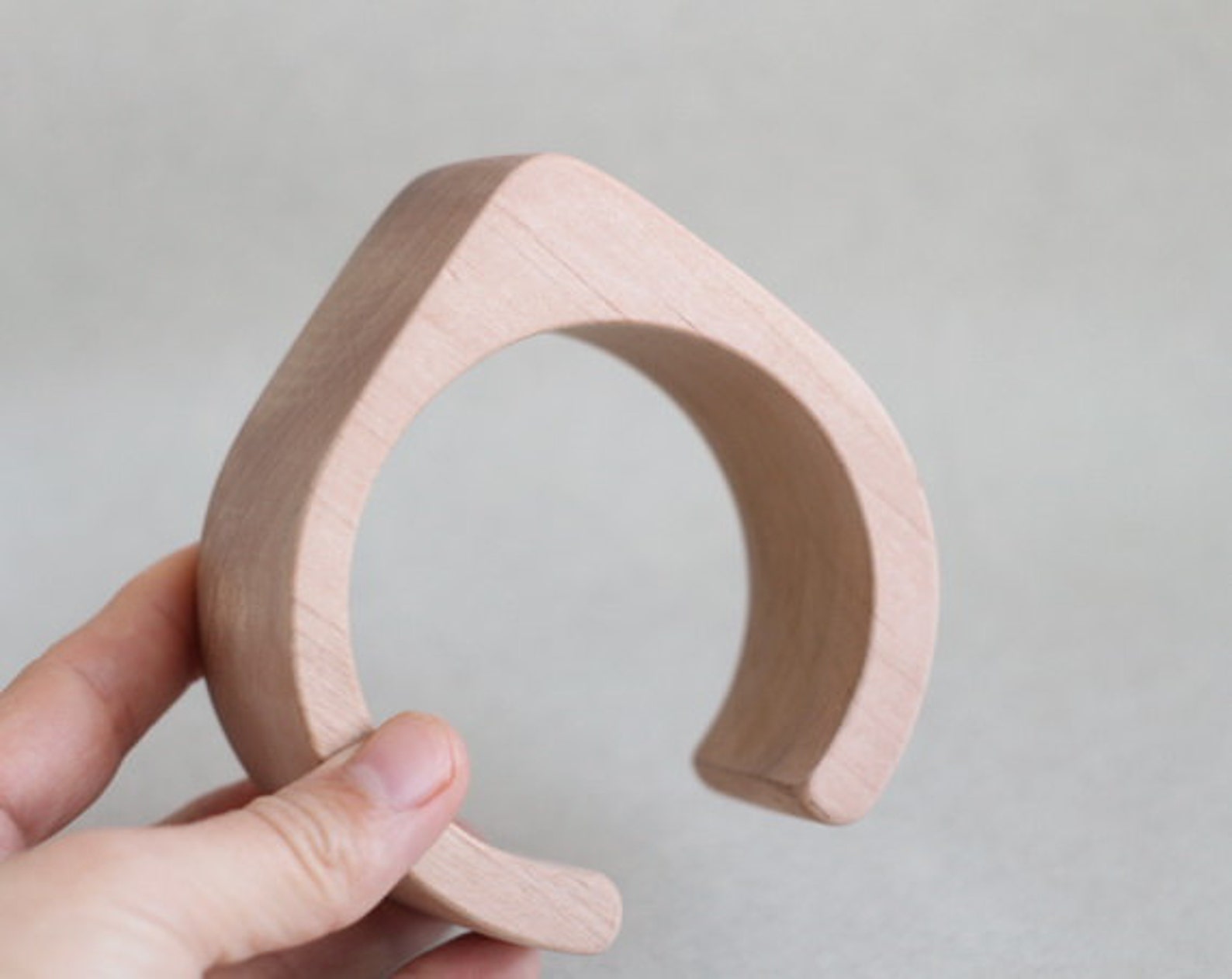 45 Mm Wooden Cuff Unfinished Drop Shape - Natural Eco Friendly TA45 - Etsy