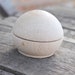 70 Mm Round Unfinished Wooden Box With Cover Natural, Eco Friendly DZ ...