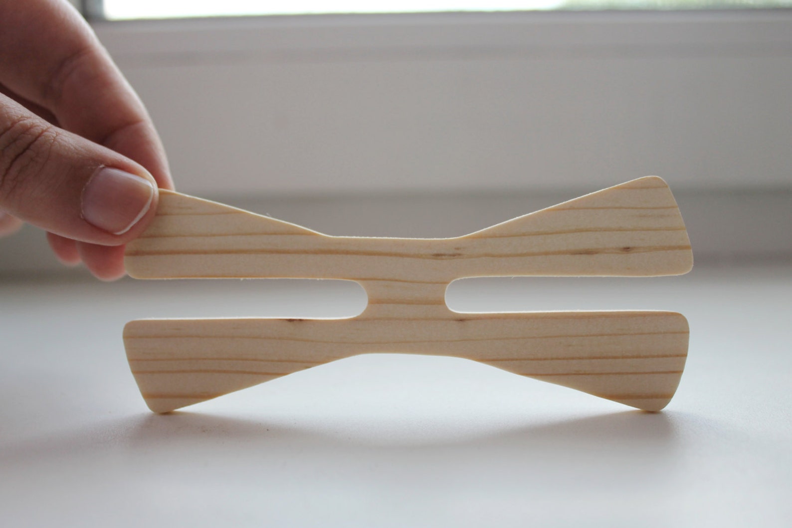 Unfinished Wooden Bow Tie Natural Eco Friendly Pine Wood - Etsy