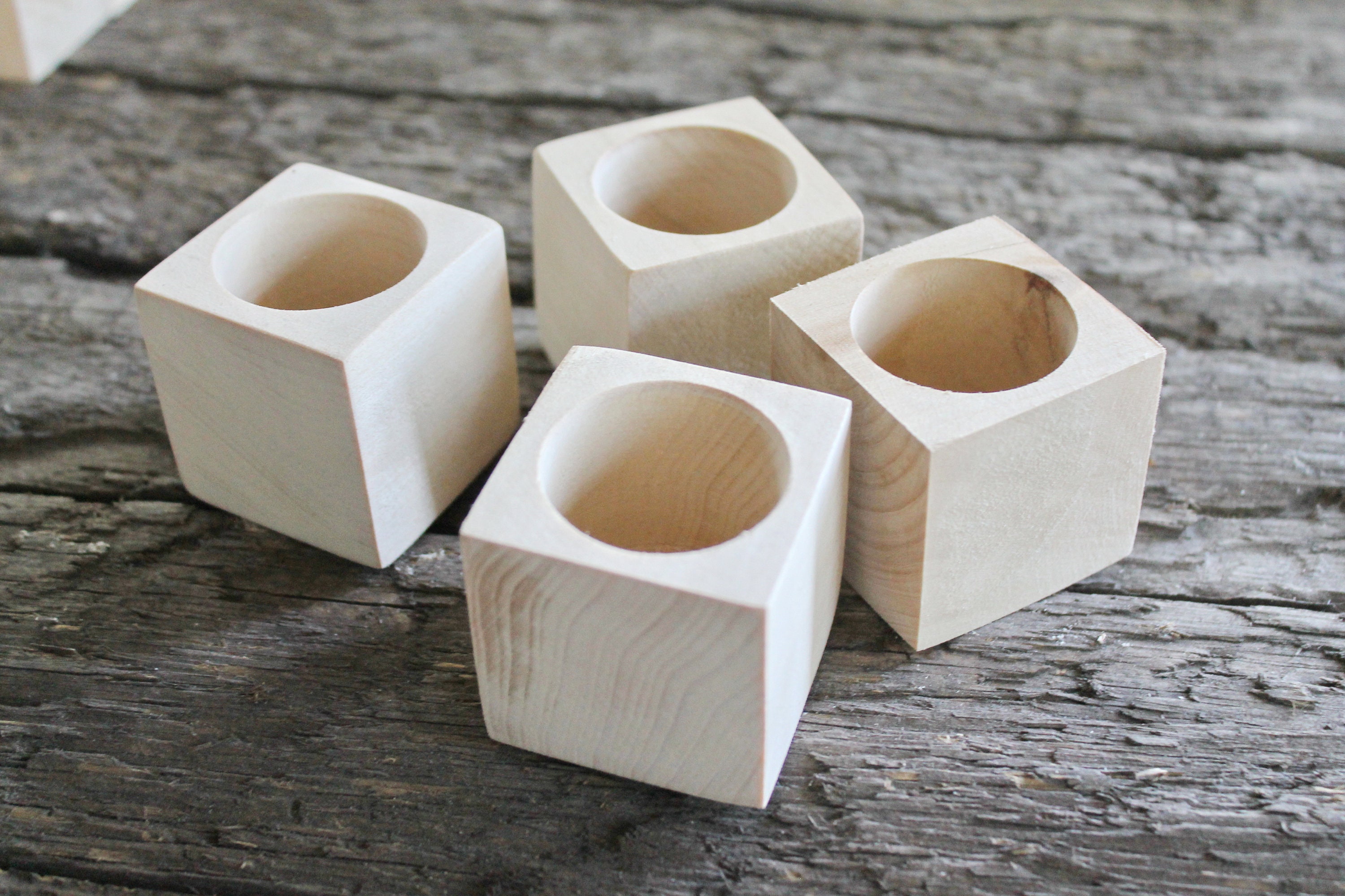 45 Mm Square Unfinished Wooden Box Without Lid Natural - Etsy