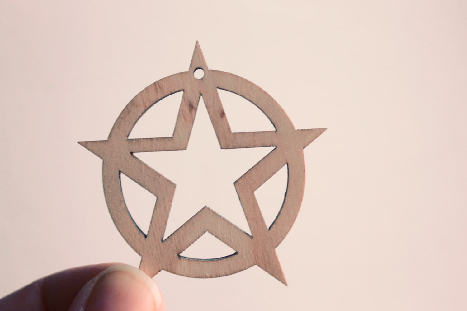 SET OF 5 wooden Star in Circle Shape Pendant /earrings Base - Etsy