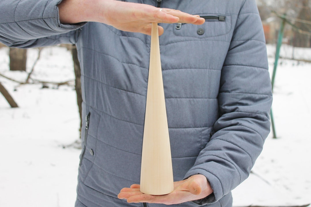 Big Wooden Cones 360-370 Mm X 65-70 Mm (14.6 X 2.8 Inch)- Natural Eco ...