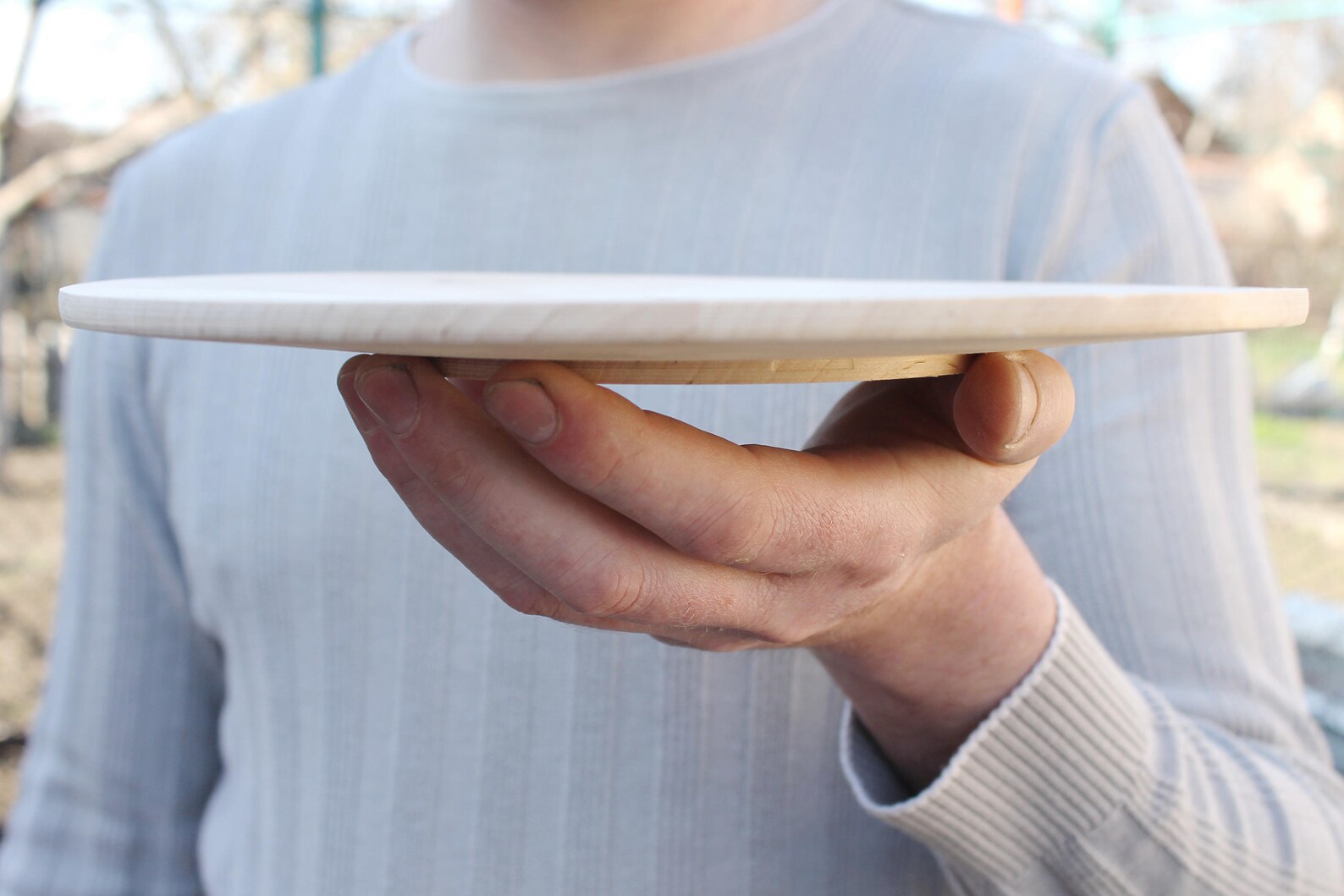 Wooden Plate 20 Cm 7.87 Inch Unfinished Natural Eco Friendly - Etsy