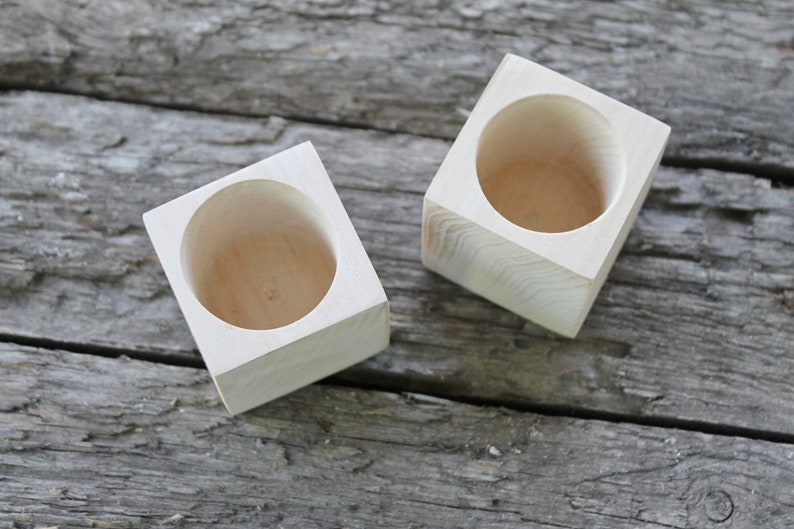 55 Mm Square Unfinished Wooden Box Without Lid Natural - Etsy