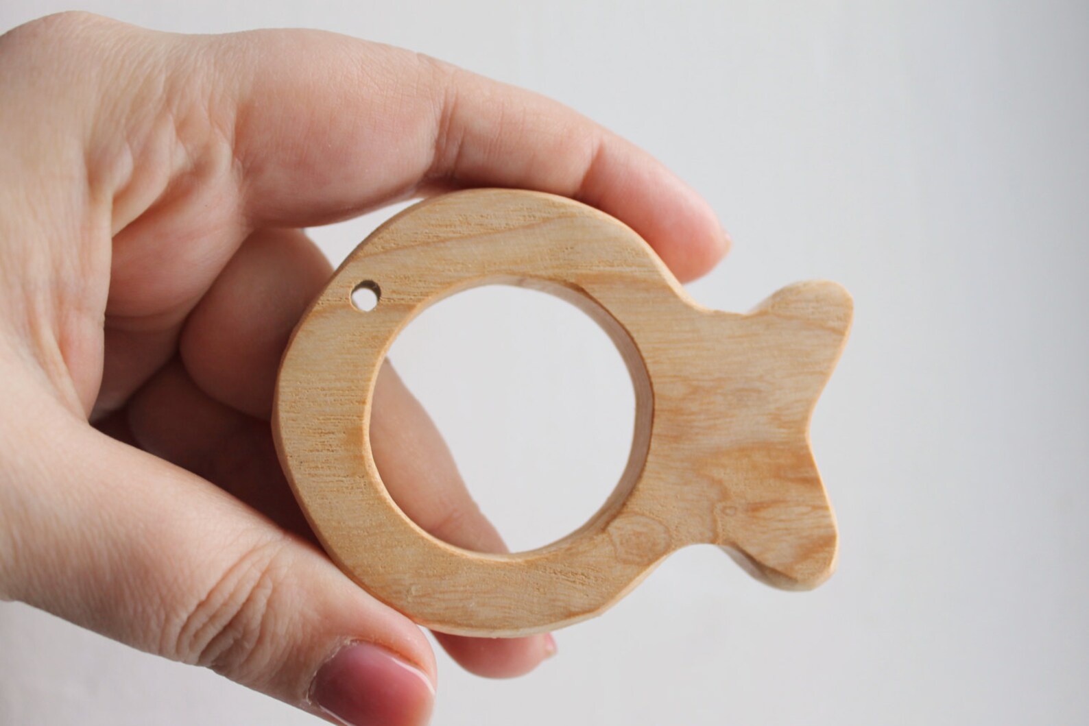Fish-teether Made From Ash-tree Natural Eco-friendly - Etsy