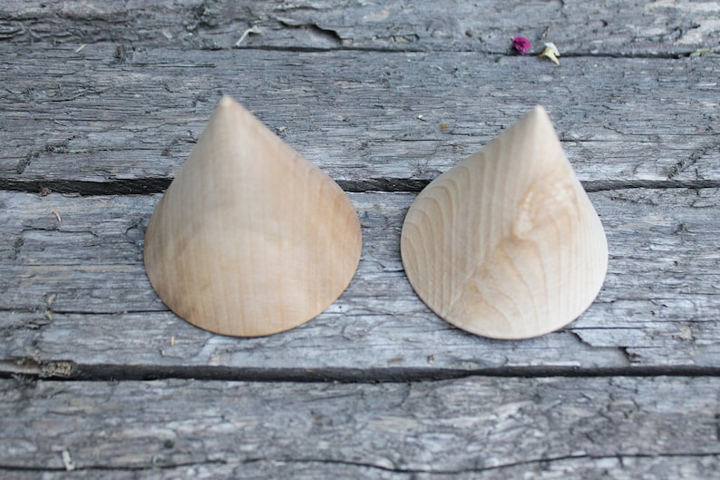 Big Wooden Cones 80x75 Mm 3 Inches Eco Friendly CONES - Etsy