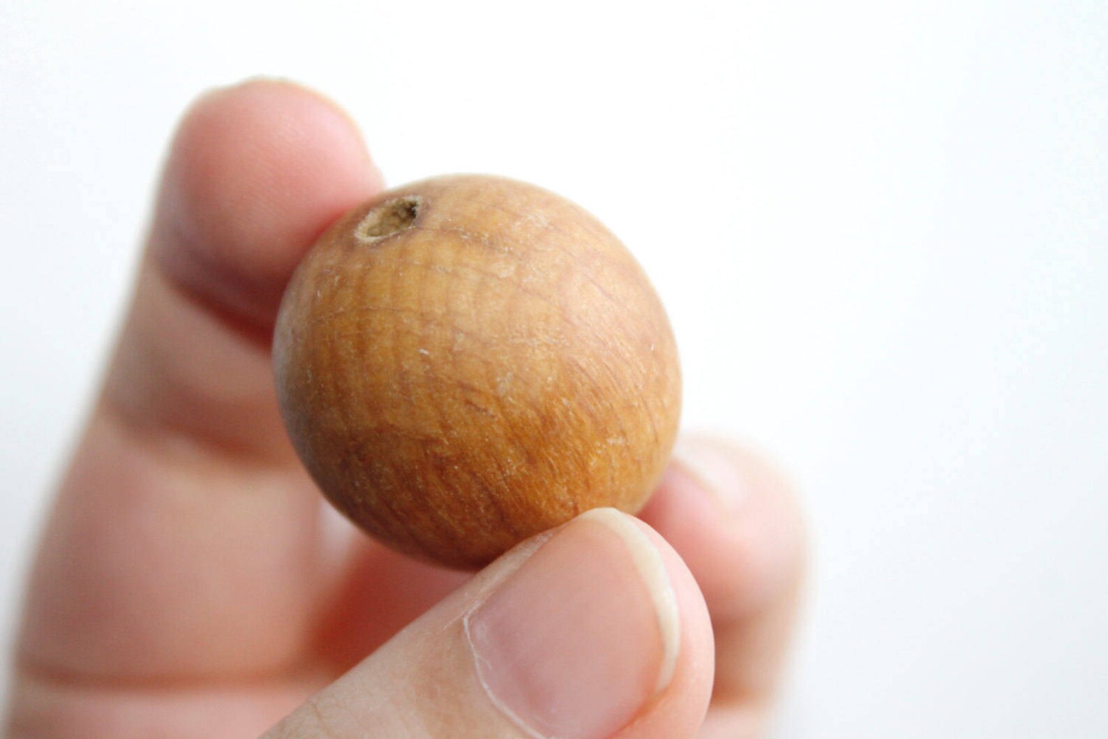 27 Mm Wooden Textured Beads 50 Pcs Natural ECO-FRIENDLY - Etsy