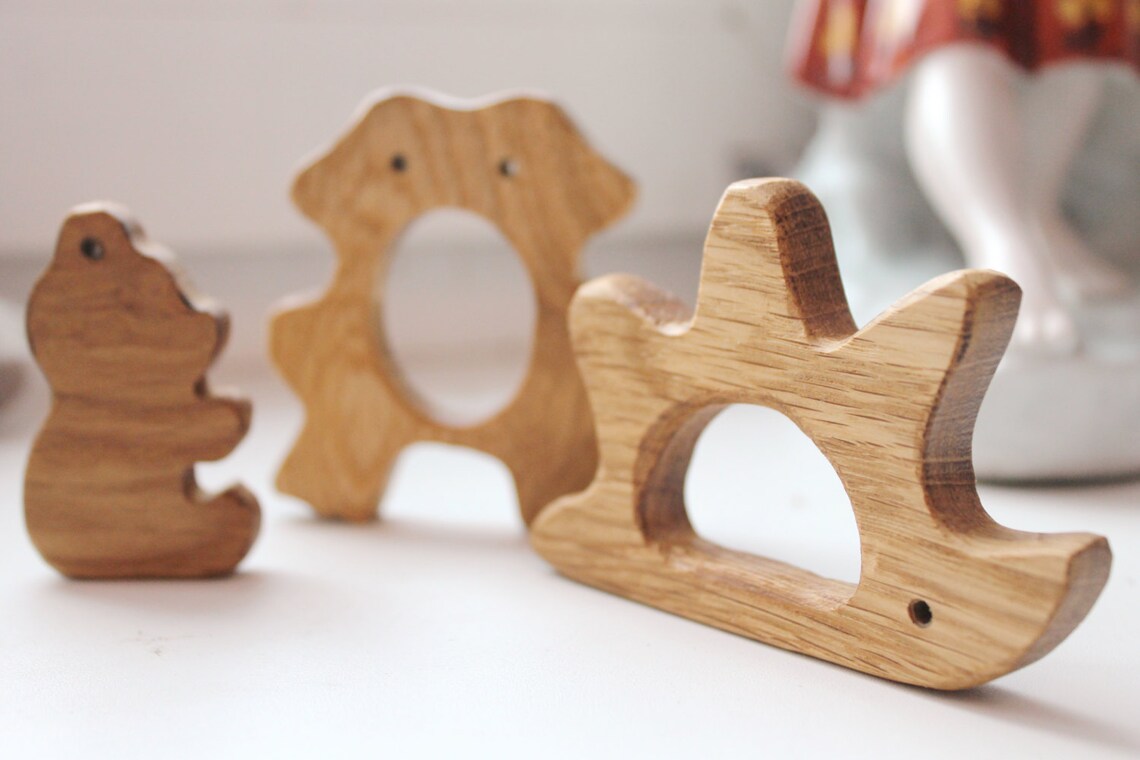 Hedgehog-teether Natural Eco-friendly Natural Wooden Toy - Etsy