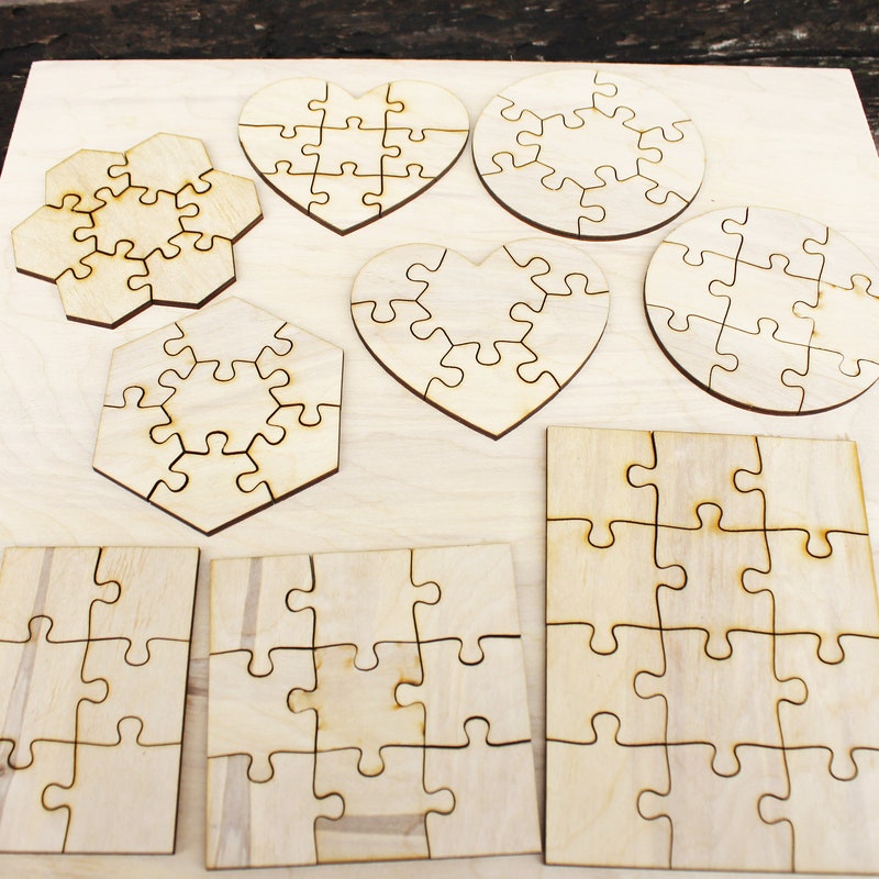 Blank Jigsaw Puzzles - Etsy
