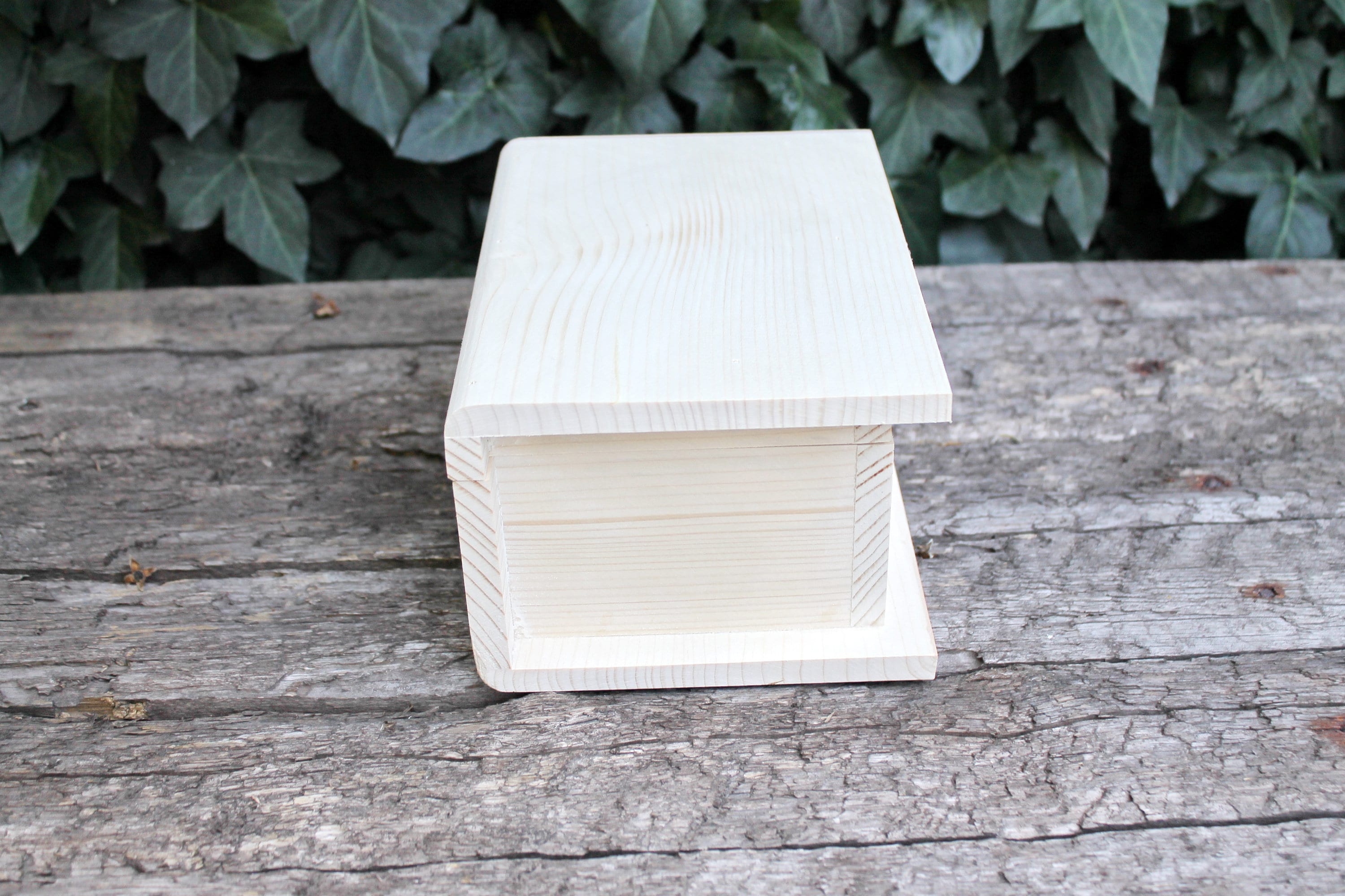 Book-box 210x140 mm eco-friendly made of pine wood | Etsy