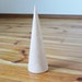 Big Wooden Cones 245 Mm X 75 Mm 9.6x3 Inch Natural - Etsy