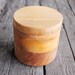 100 Mm X 100 Mm Round Unfinished Wooden Box Boiled in Olive - Etsy