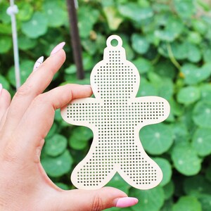 Man Cross Stitch Christmas Big Blank 130 Mm 5.1 Inches - Etsy