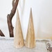 Big Wooden Cones 245 Mm X 75 Mm 9.6x3 Inch Natural Eco-friendly Beech ...