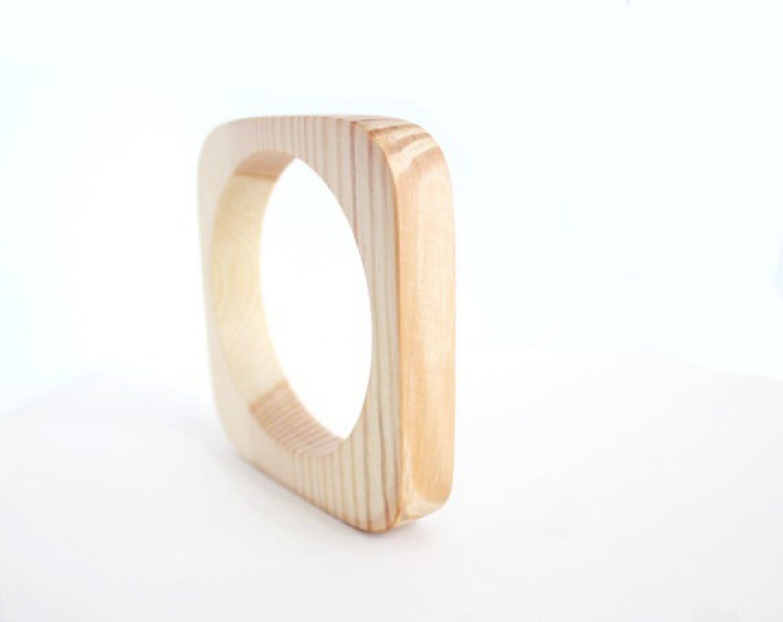 15 Mm Wooden Blank Unfinished Square Natural Eco Friendly | Etsy