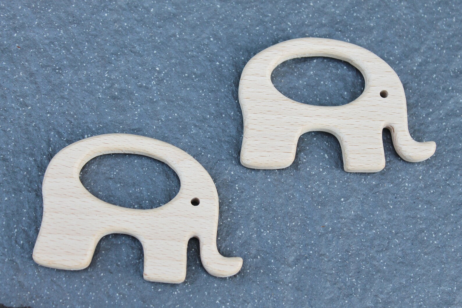 Elephant-teether Natural Eco-friendly Natural Wooden Toy | Etsy