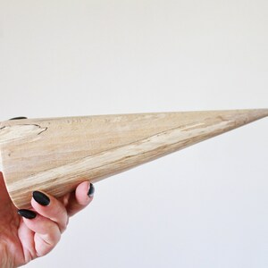 Big Wooden Cones 245 Mm X 75 Mm (9.6x3 Inch)- Natural Eco-friendly ...
