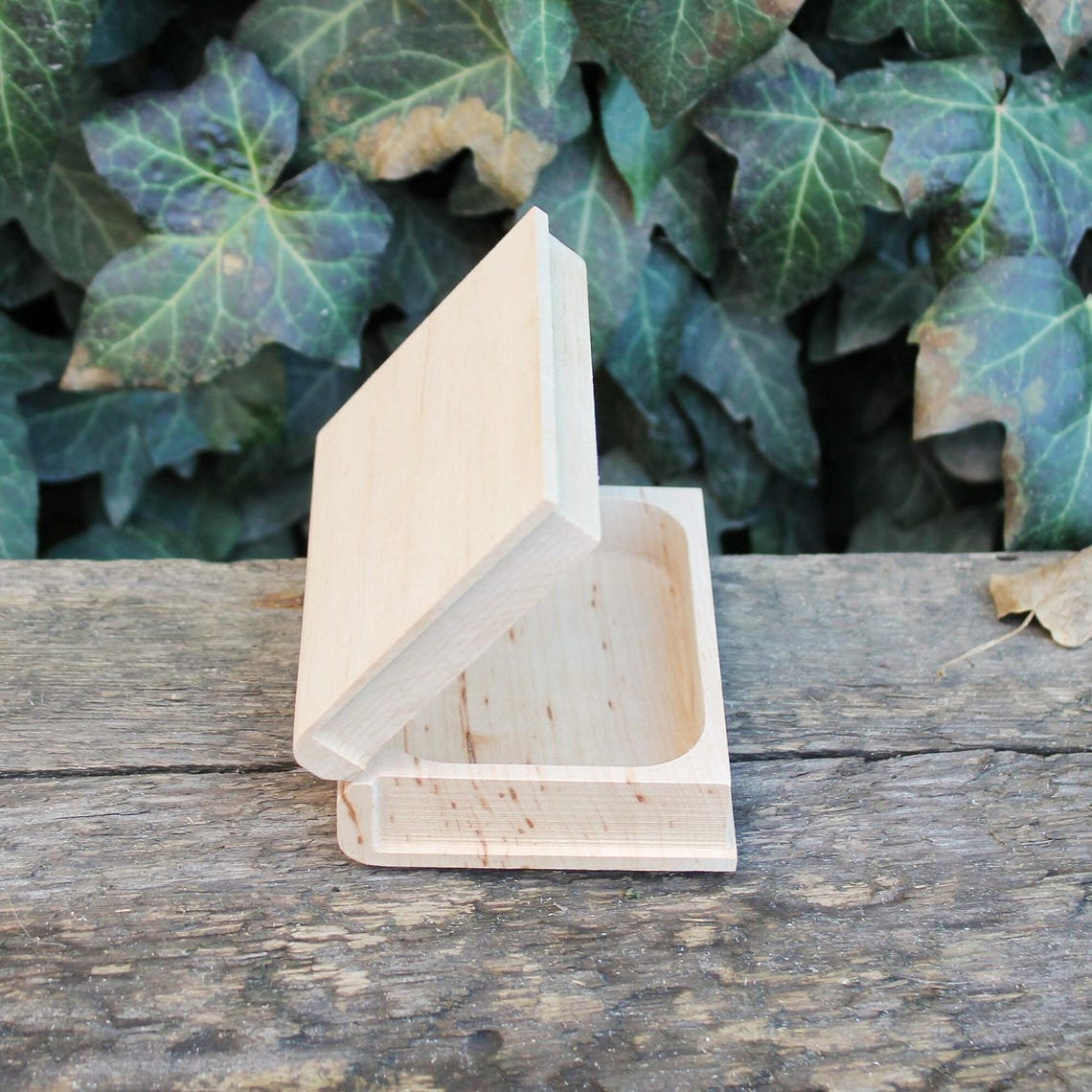 Book-box 95x75x37 Mm - Eco-friendly - Made From Alder Wood - Wooden ...