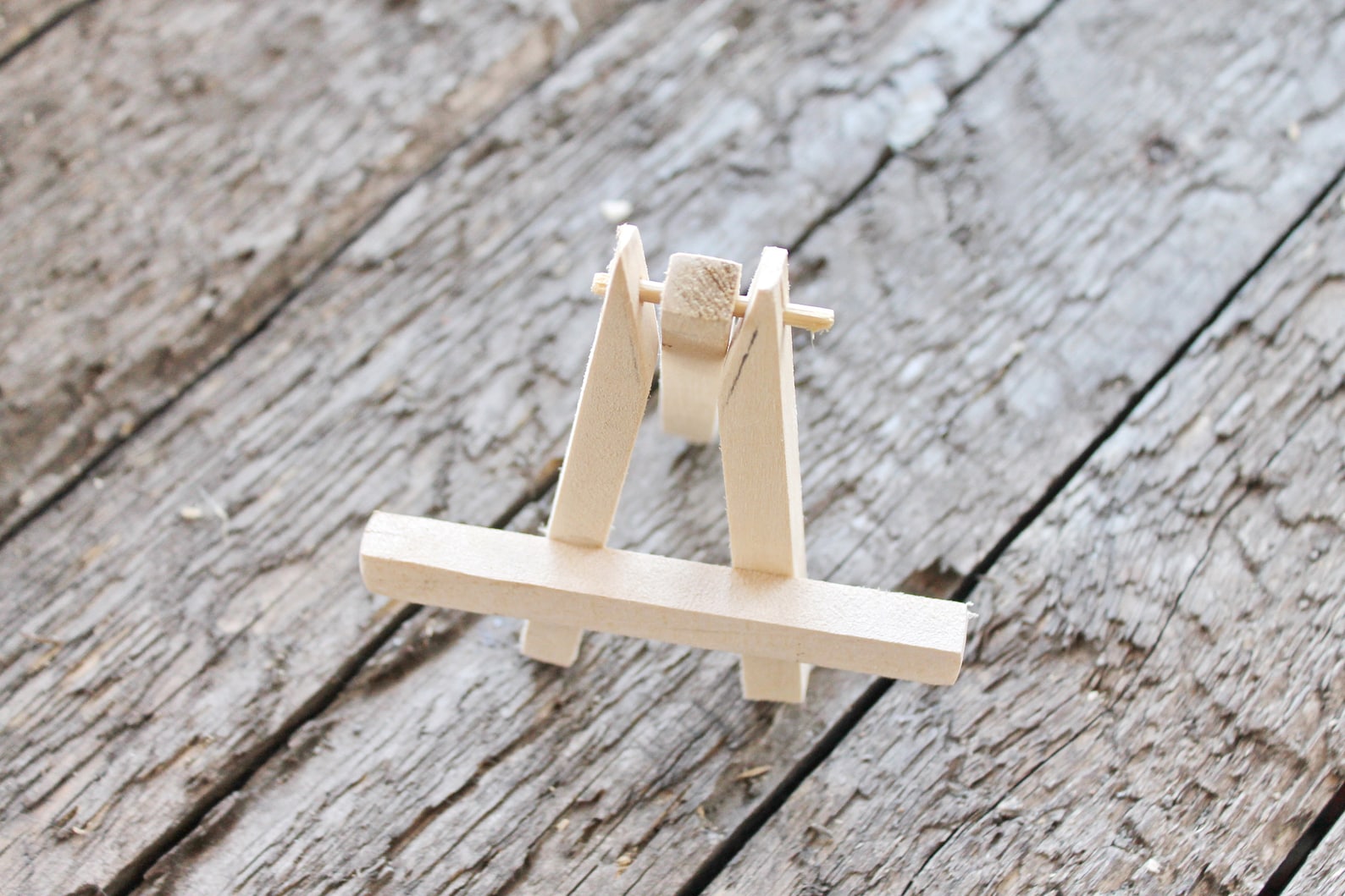 Miniature Easel Unfinished Wood Easel Miniature Painting - Etsy