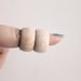 Set of 2 Unfinished Wooden Finger Rings 21 Mm 0.82 Wooden Connector ...