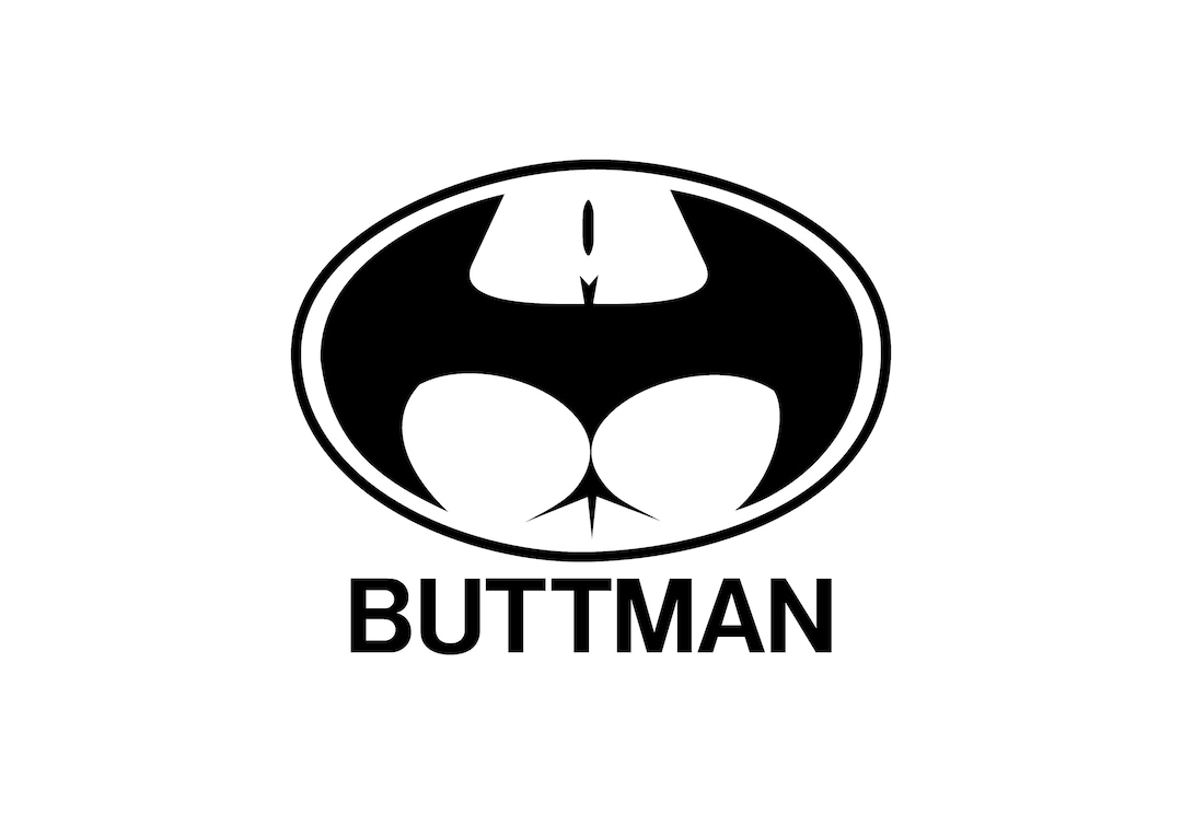 Buttman Decal - Etsy