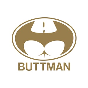 Buttman Decal - Etsy