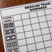 Mexican Train Dominoes Scoresheet, Dry Erase, Reusable, Fun. - Etsy