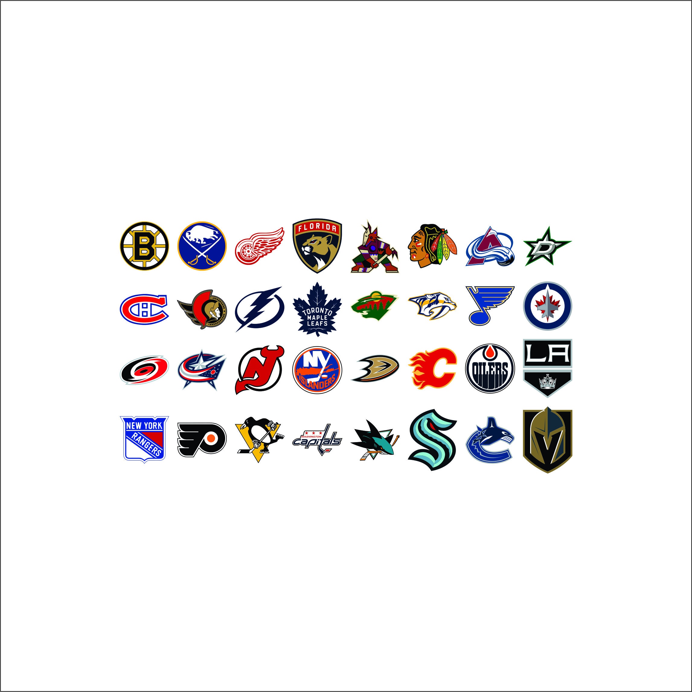 Nhl Hockey Logos