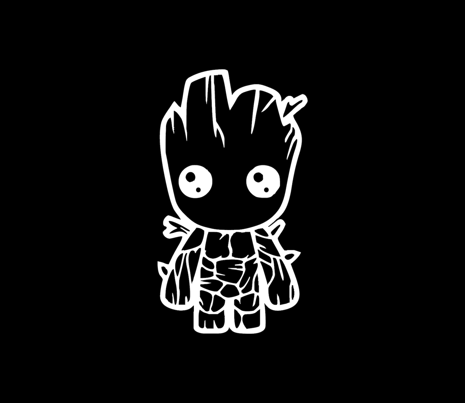 Baby Groot - Vinyl Decal - Sticker - Etsy