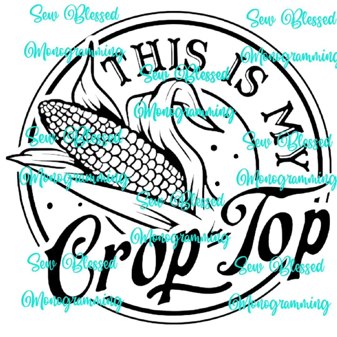 Cute Crop Top Saying Png - Etsy