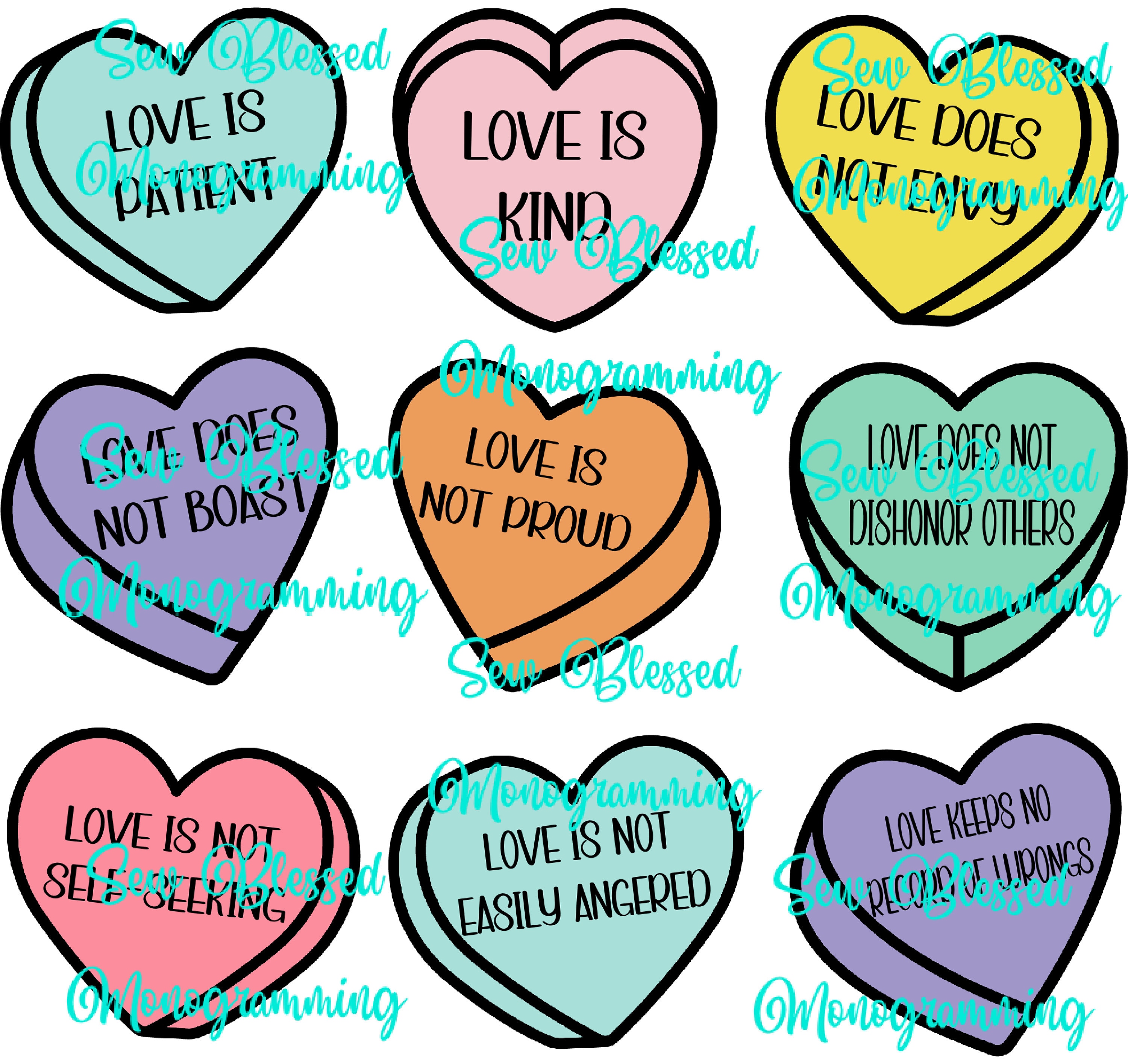 Love is Patient Love Is; Png - Etsy